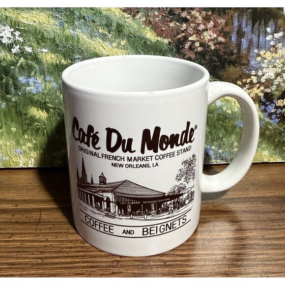M Ware | Dining | Cafe Du Monde Vintage Coffee Cup Mug Original French ...